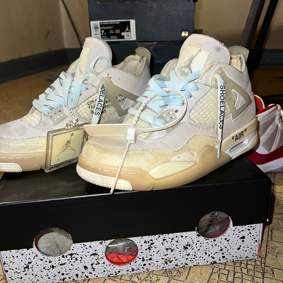 Jordan | Shoes | Offwhite Jordan 4s | Poshmark